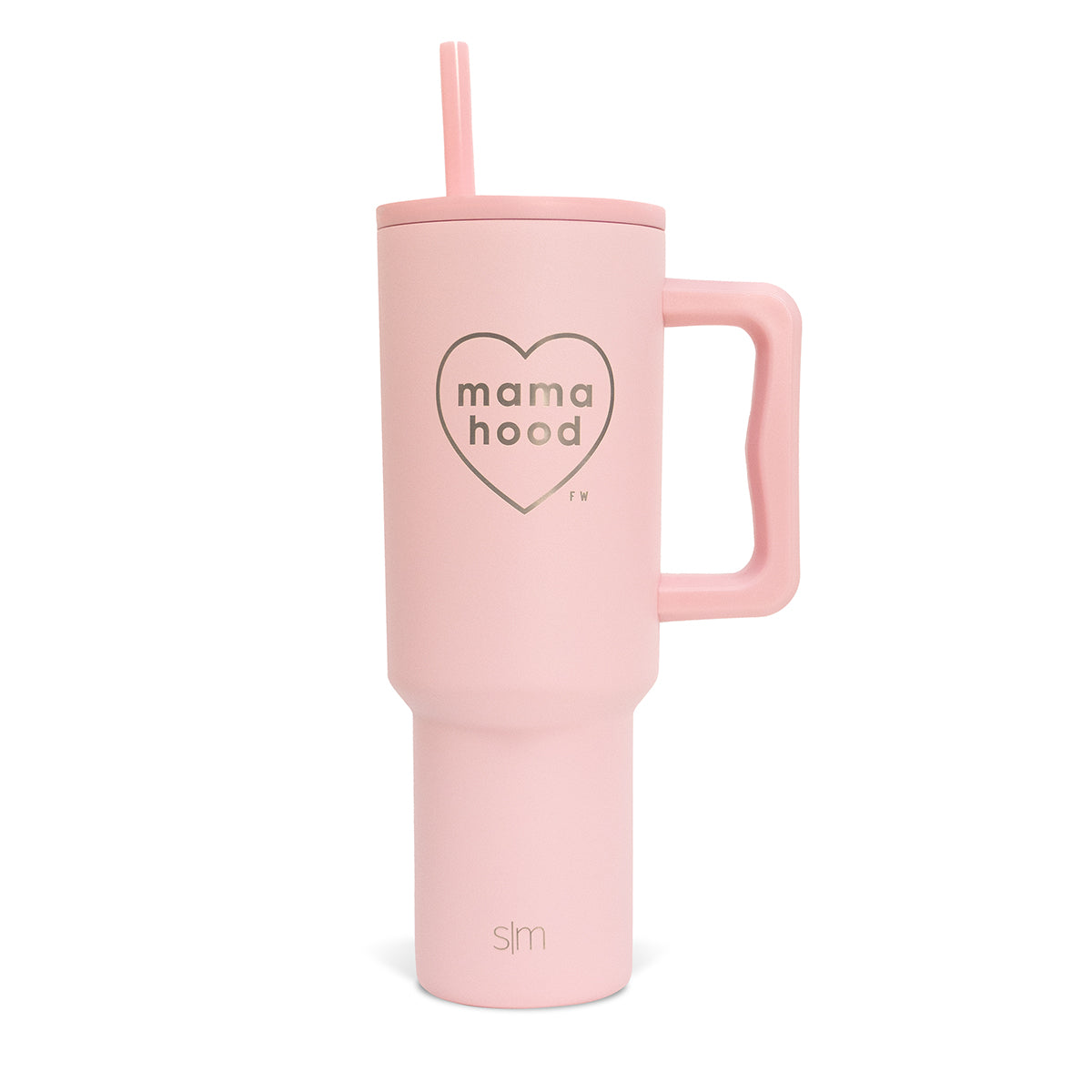 MAMA HOOD™ HEART ICON SM TREK TUMBLER - BLUSH - 40 OZ – Ford And Wyatt